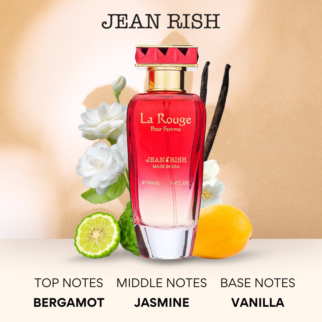 La Rouge, Eau de Parfum, for Women – Jean Rish - Touch It Feel It Love It!